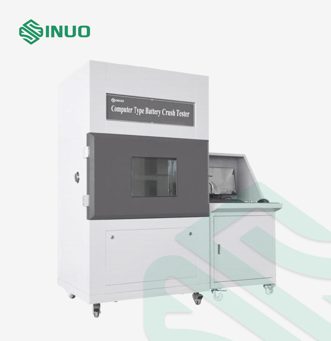 อุปกรณ์ทดสอบแบตเตอรี่ 1KN 20KN EV UL2580 อุปกรณ์ทดสอบเซลล์แบตเตอรี่ลิเธียม